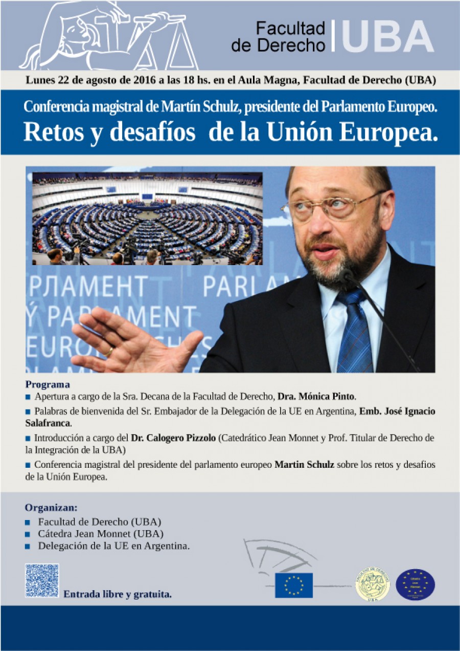 Conferencia magistral de Martin Schulz (presidente del Parlamento ... Conferencia magistral de Martin Schulz (presidente del Parlamento ...