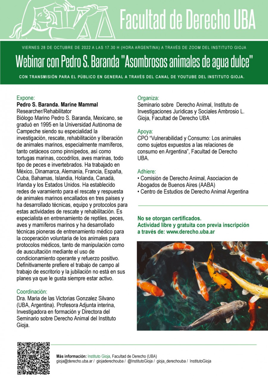 Webinar con Pedro S. Baranda Webinar con Pedro S. Baranda
