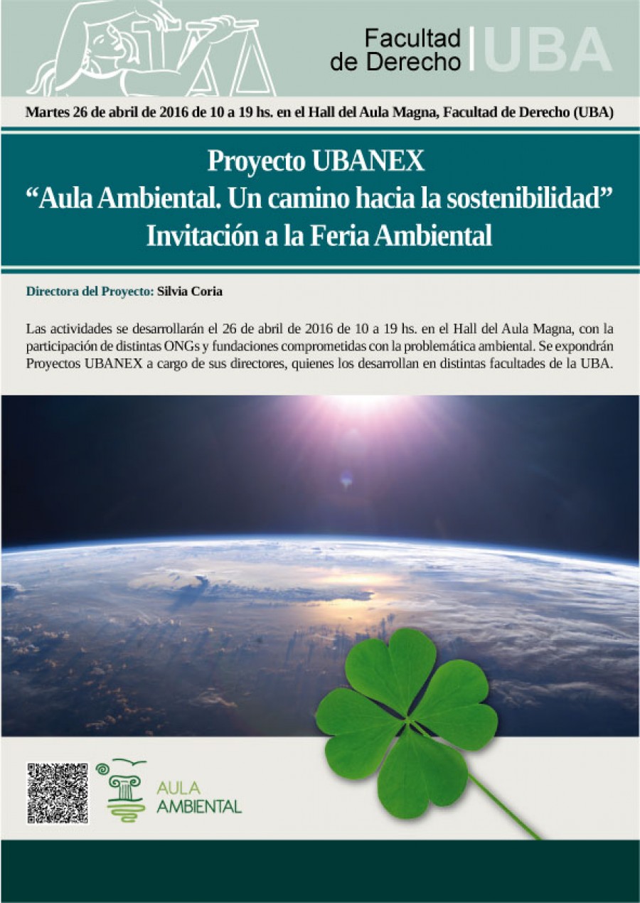 Proyecto UBANEX "Aula Ambiental. Un camino hacia la sostenibilidad ...