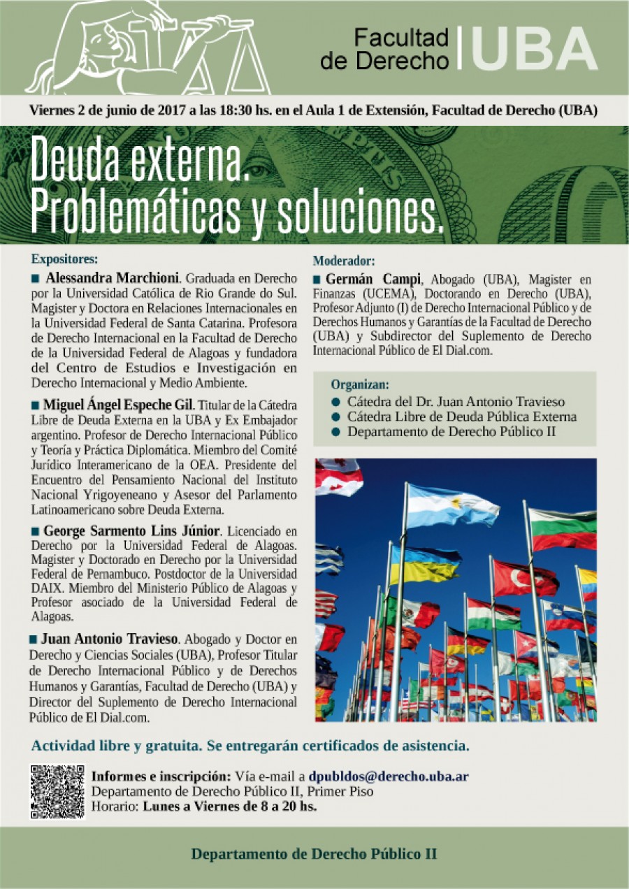 Deuda externa. Problemáticas y soluciones | Facultad de Derecho ...